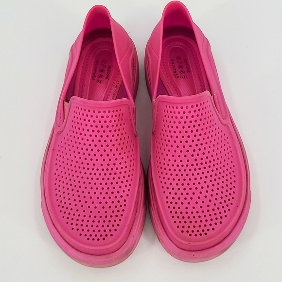 CROCS | Shoes | Crocs 2 Pink Soft Slip On Shoes Cute Cozy Play | Poshmark